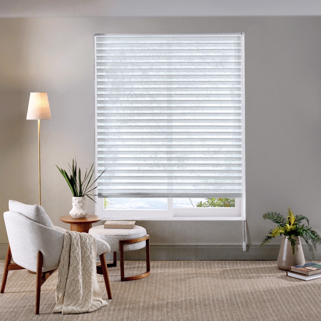 PERSIANA ROLO 1,20m x 1,60m TRIPLE SHADE - BELLA JANELA